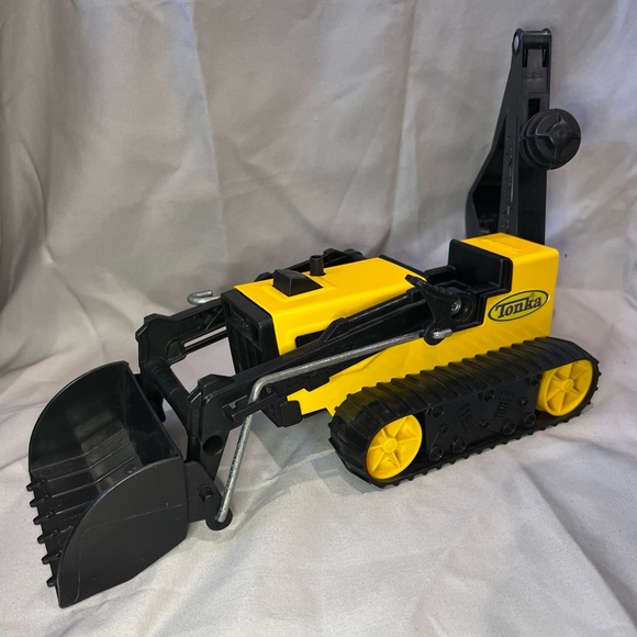 Tonka | Toys | Tonka Metal T6 Track Front End Loader Backhoe Bulldozer ...